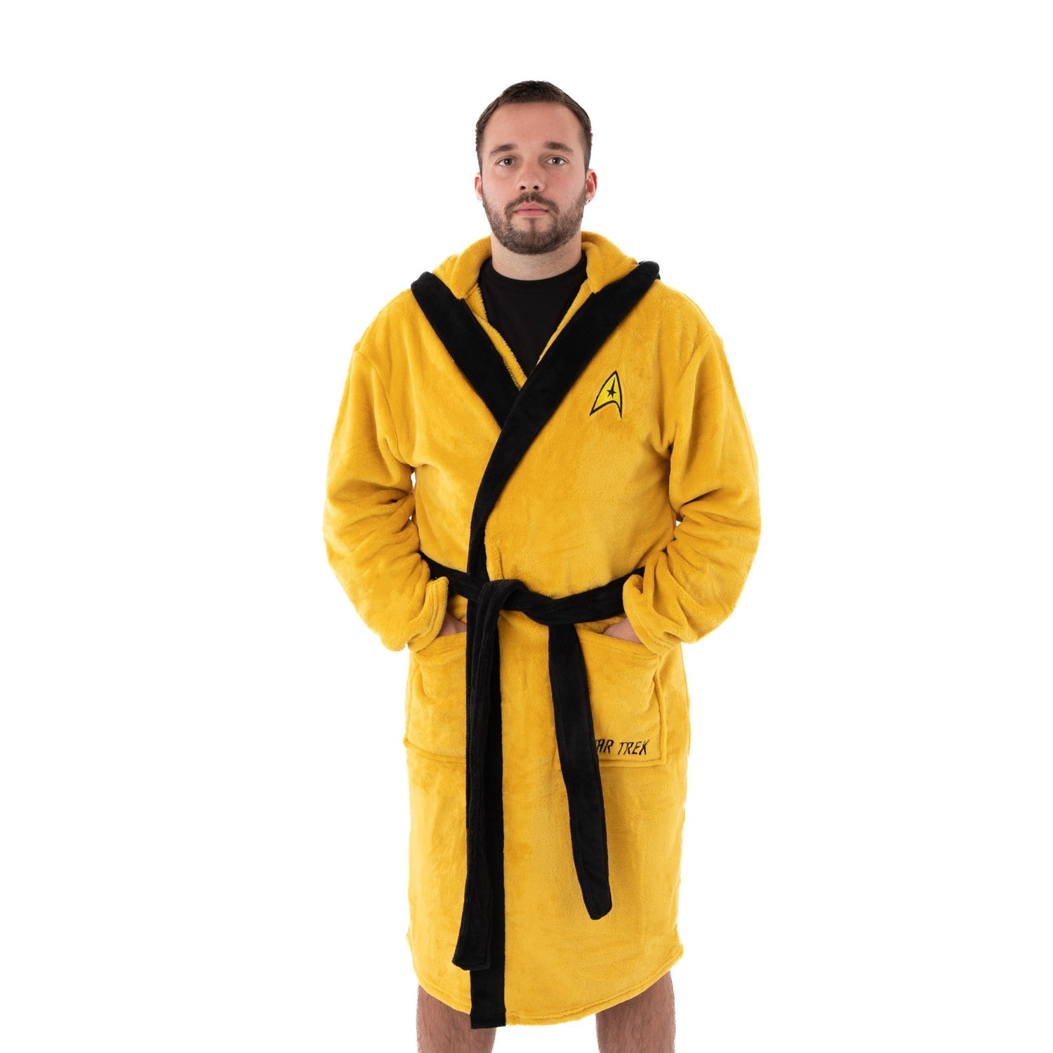 Star Trek Mens Logo Bathrobe - Walmart.com