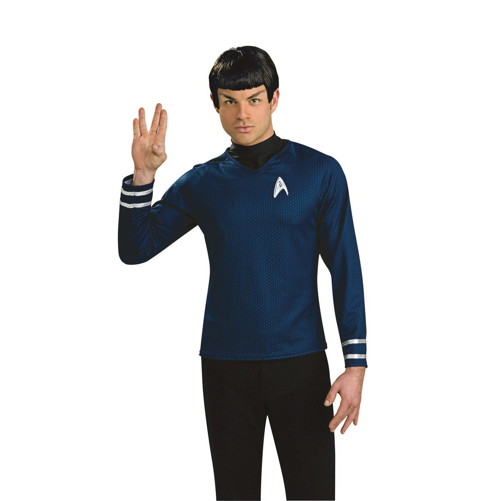 Star Trek Mens Spock Wig W/ Ears Halloween Costume Accessory - Walmart.com