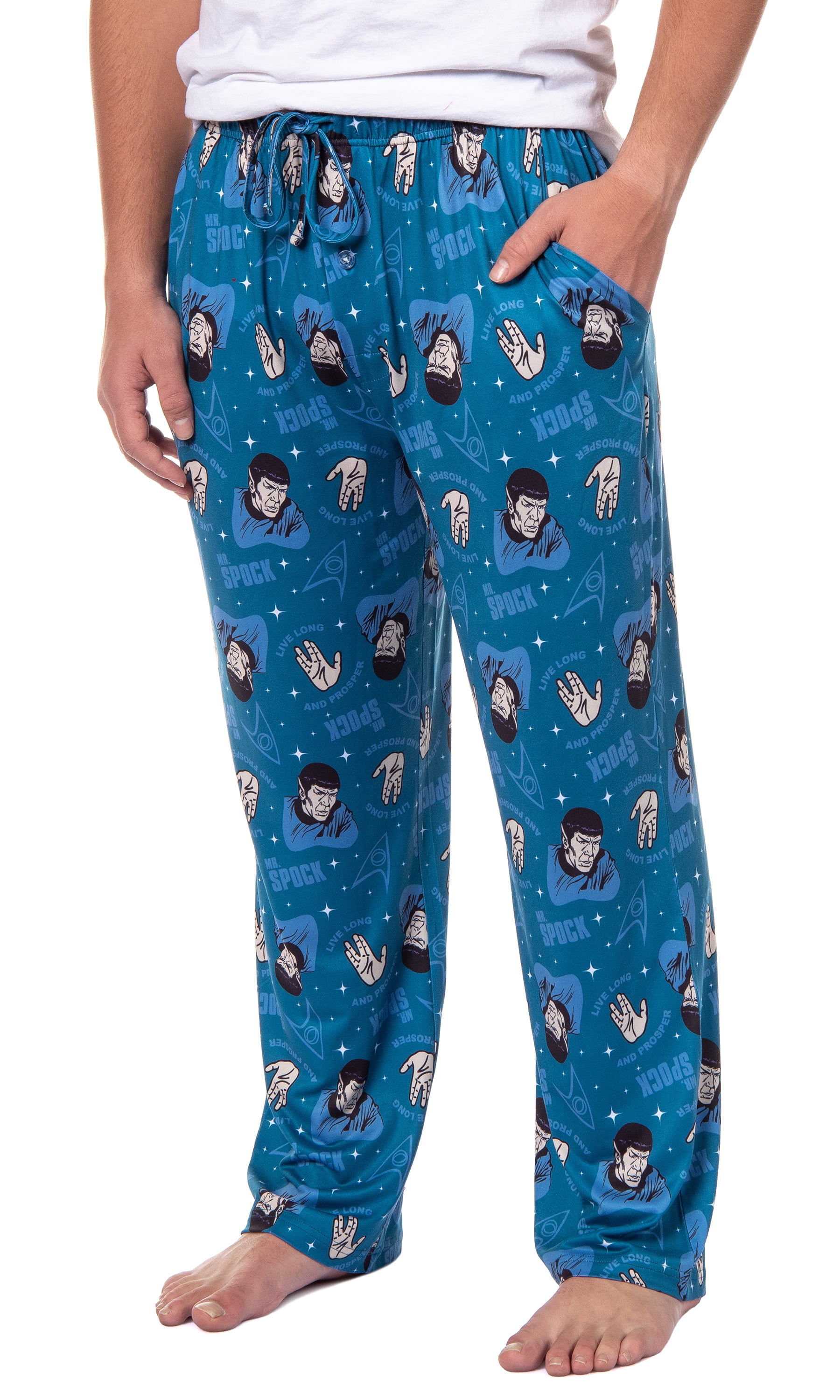 Star Trek Mens' Original Series Spock Vulcan Salute Live Long and ...