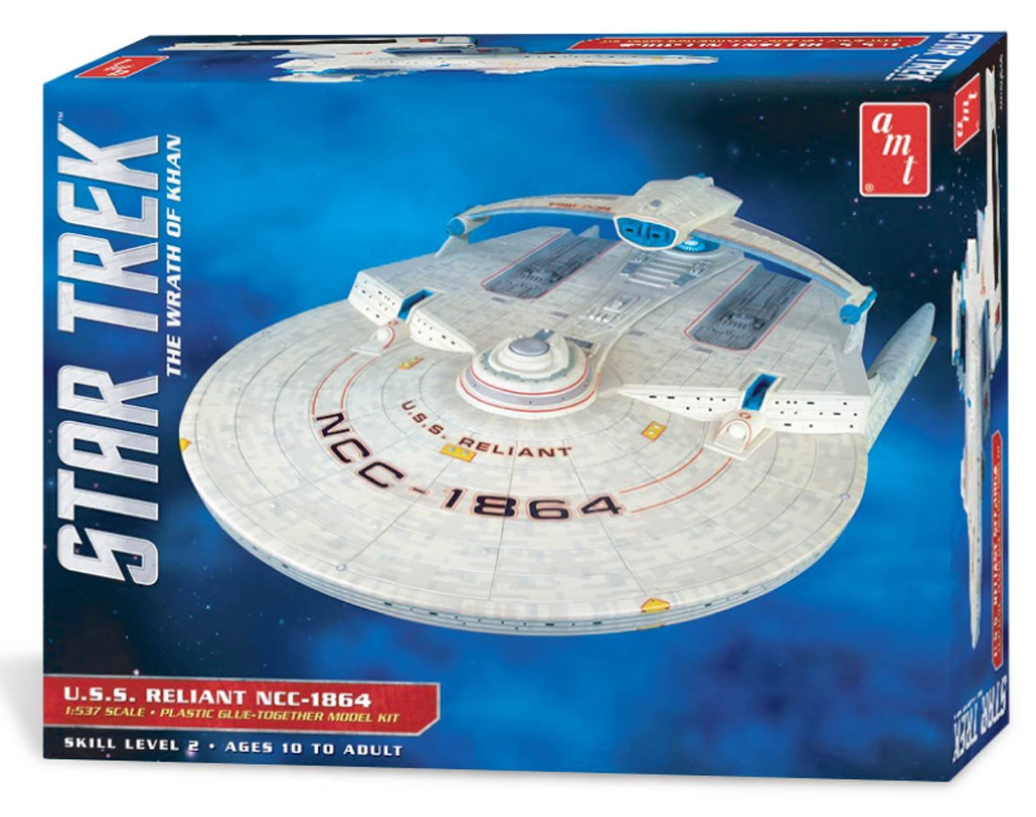 Star Trek NCC-1864 USS Reliant Model Kit - Walmart.com
