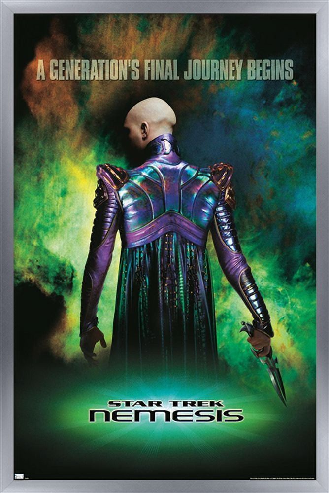 Star Trek: Nemesis - One Sheet Wall Poster, 14.725" x 22.375" Framed ...