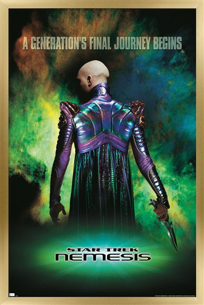 Star Trek: Nemesis - One Sheet Wall Poster, 22.375" x 34" Framed ...