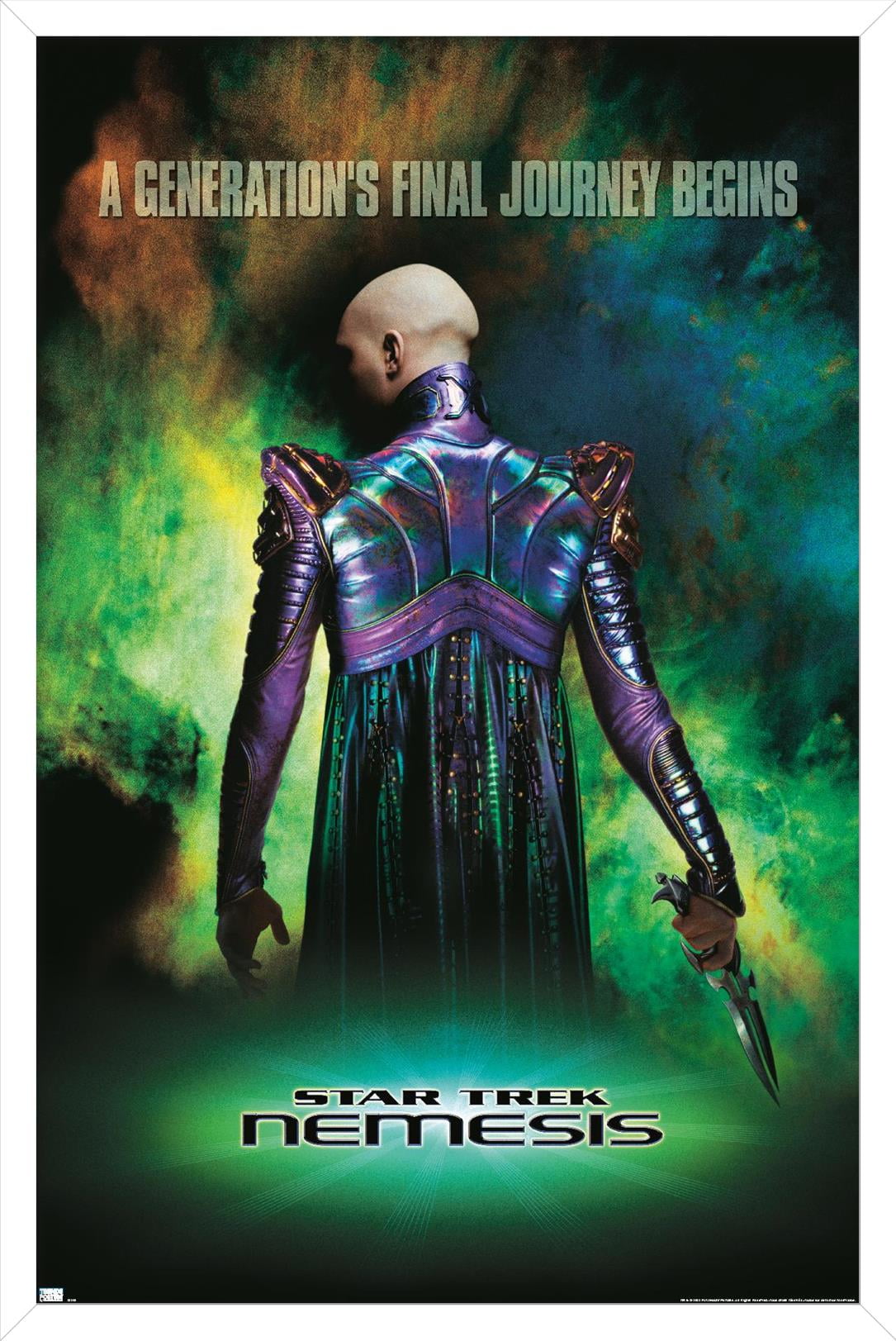Star Trek: Nemesis - One Sheet Wall Poster, 22.375" x 34" Framed ...