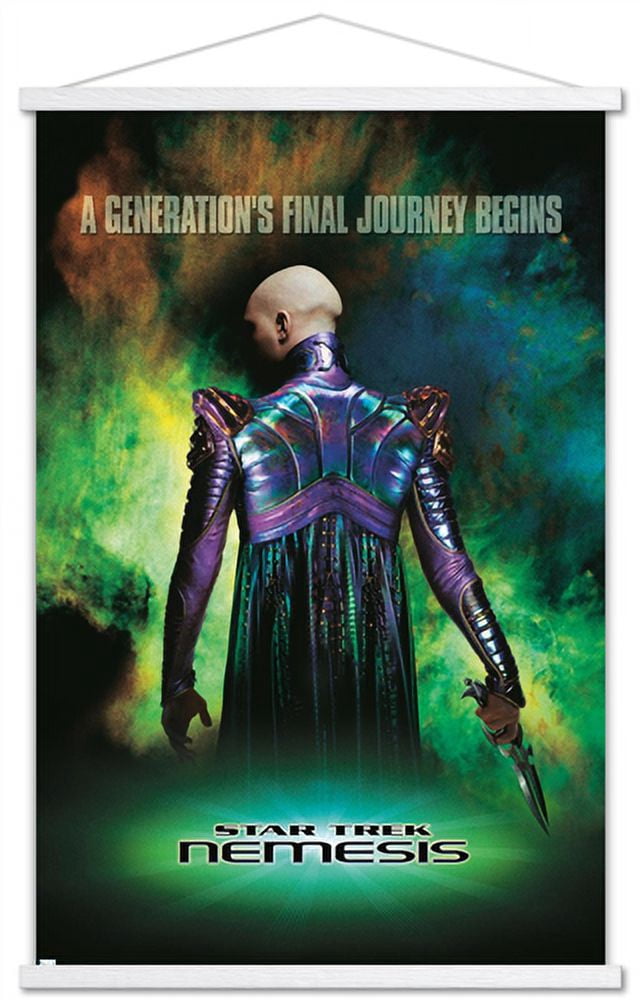 Star Trek: Nemesis - One Sheet Wall Poster with Magnetic Frame, 22.375 ...
