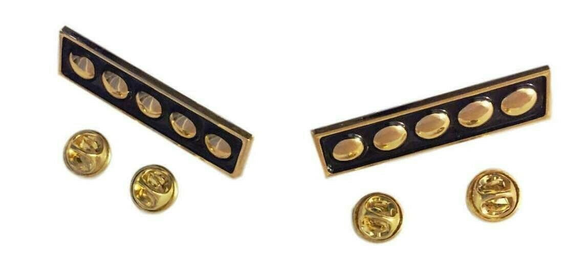 Star Trek Next Generation 5 Star Bar Admiral Rank Pip Set - Walmart.com