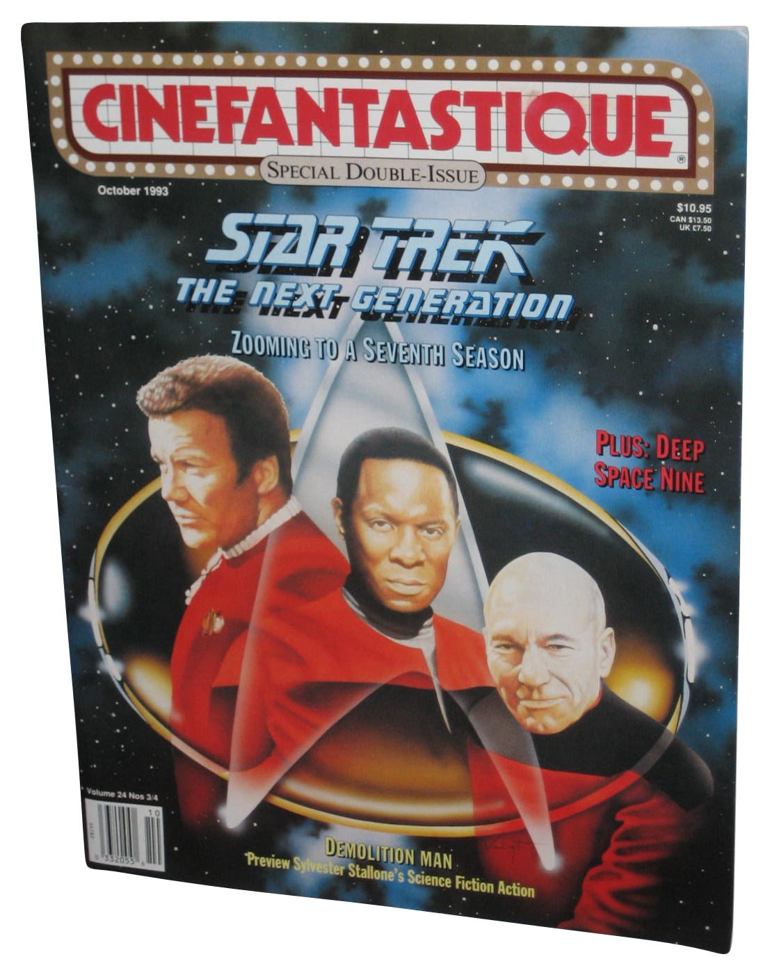 Star Trek Next Generation Cinefantastique Special Double-Issue October ...