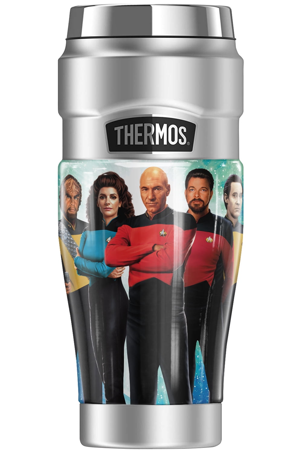 Star Trek Next Generation Crew Thermos, Stainless Steel Travel Mug ...