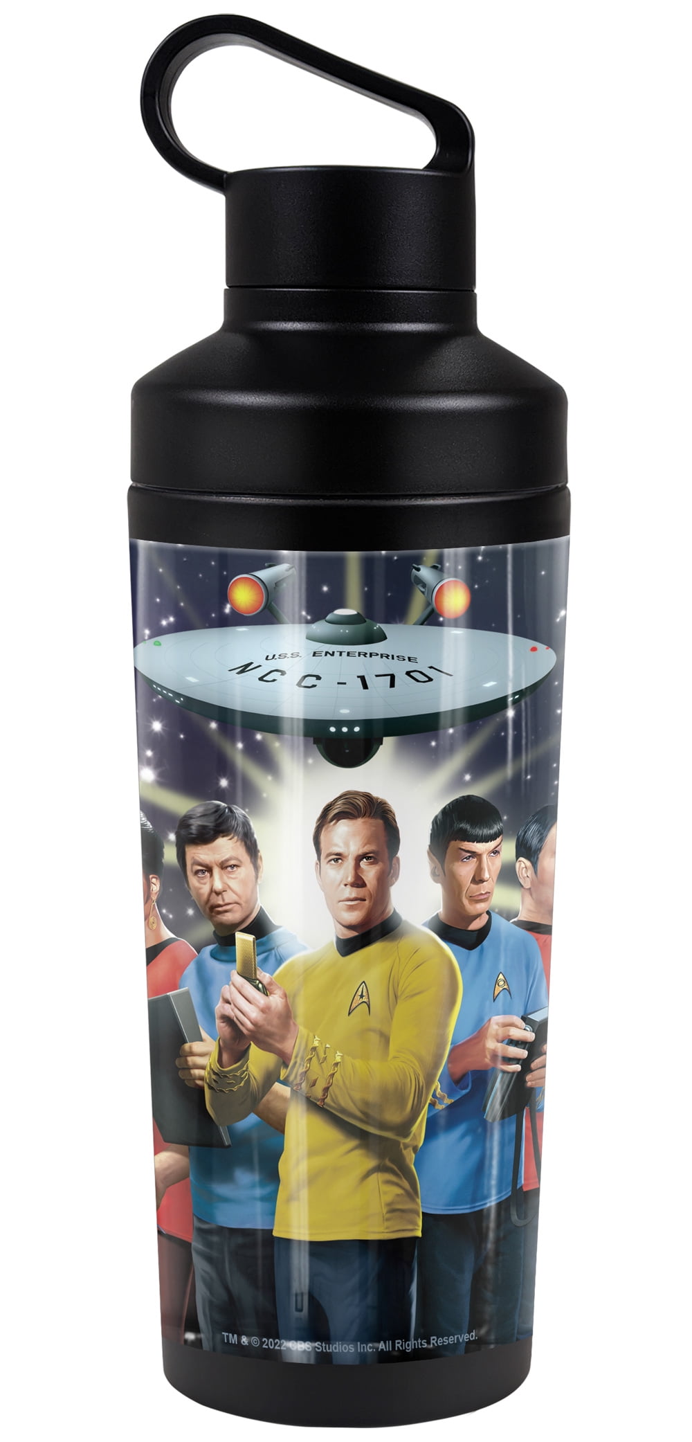 Star Trek Official Original Crew 18 oz Insulated Water Bottle, Leak ...