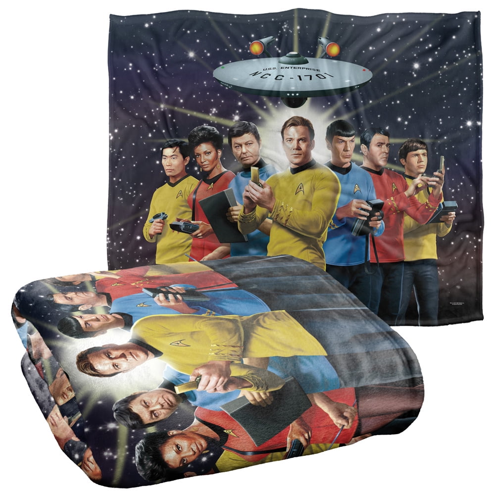 Star Trek Original Crew Officially Licensed Silky Touch Super Soft ...