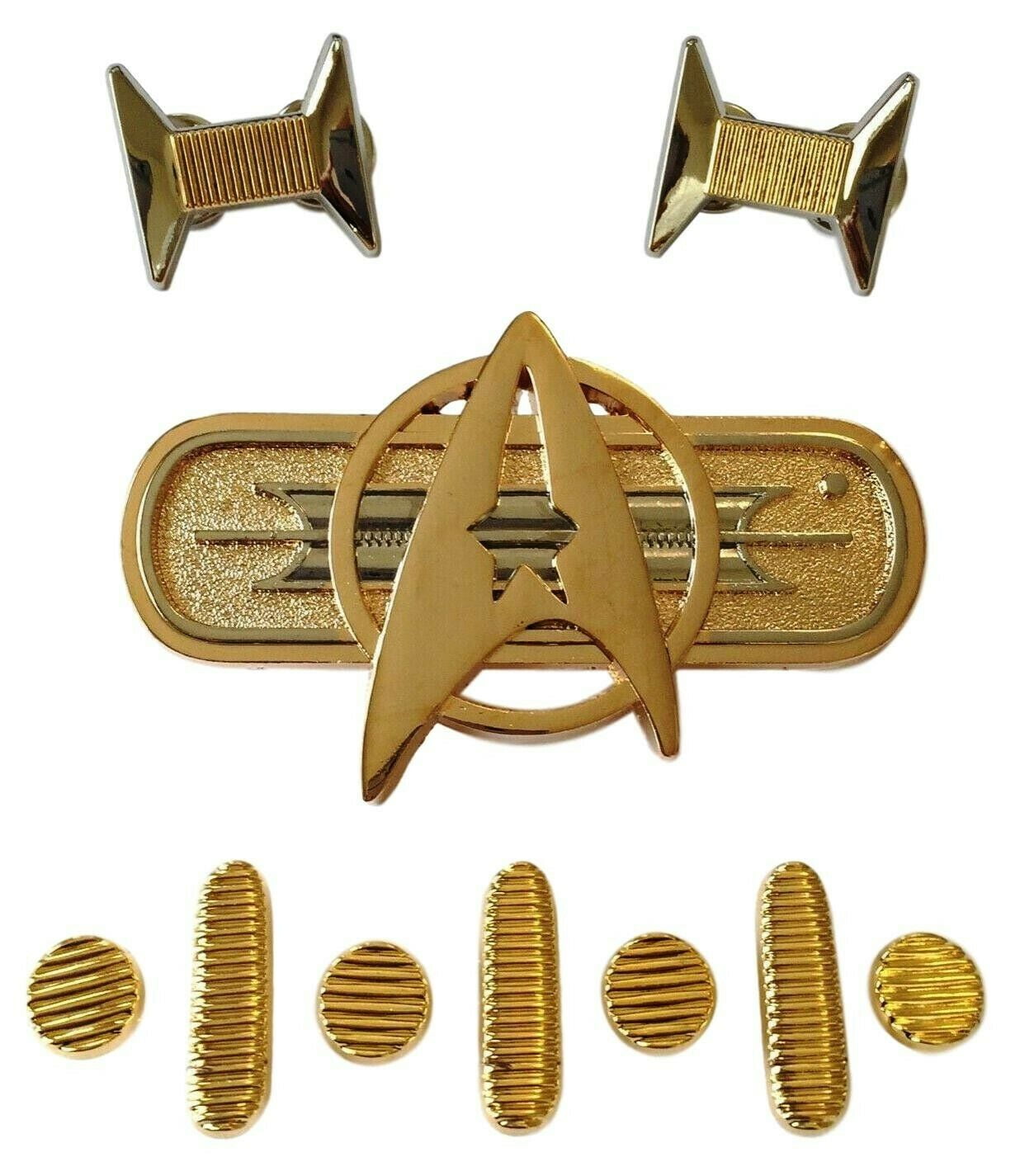 Star Trek Original Movies Lieutenant Rank Pin Set of 10 - Walmart.com