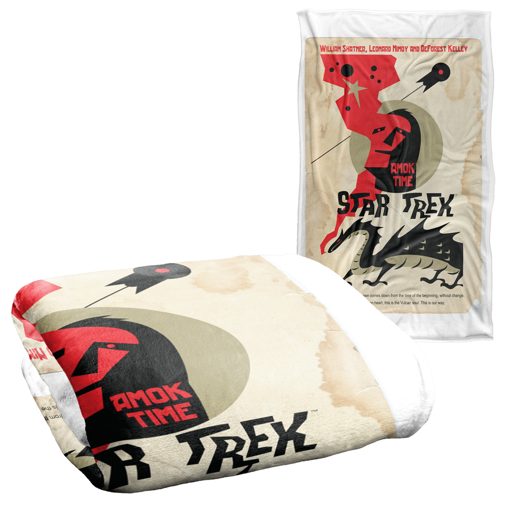 Star Trek Original Series Episode 30 Silky Touch Super Soft Throw ...