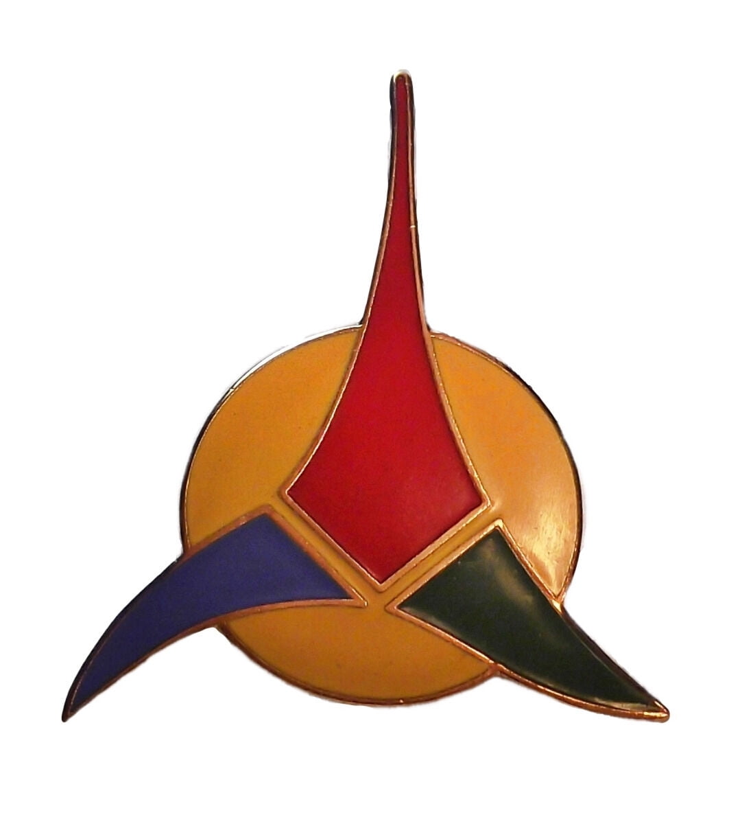 Star Trek Original Series KLINGON Logo Large Size Pin - Walmart.com