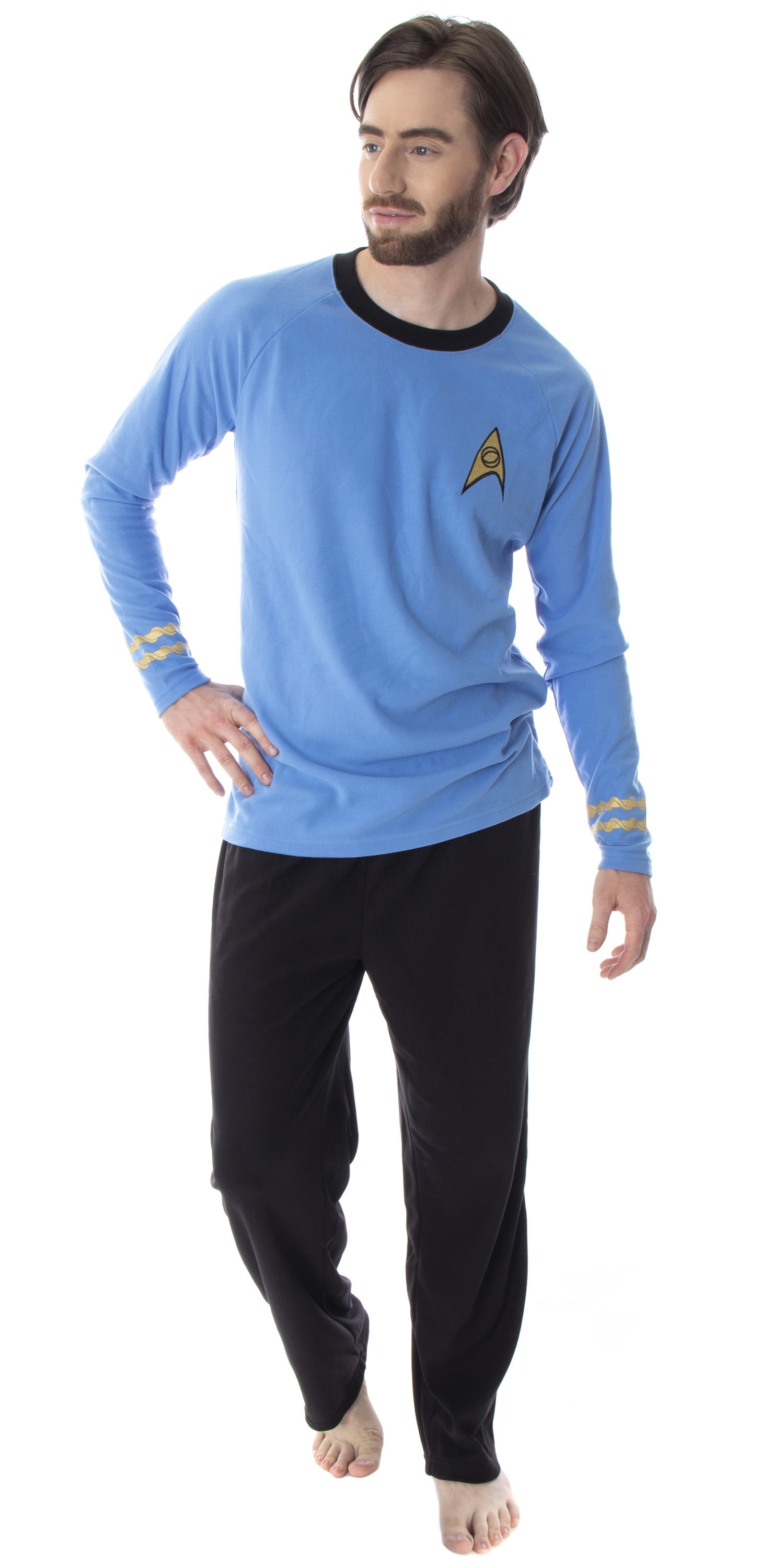 Star Trek Original Series Men's Uniform Costume Sleepwear Pajama Set ...