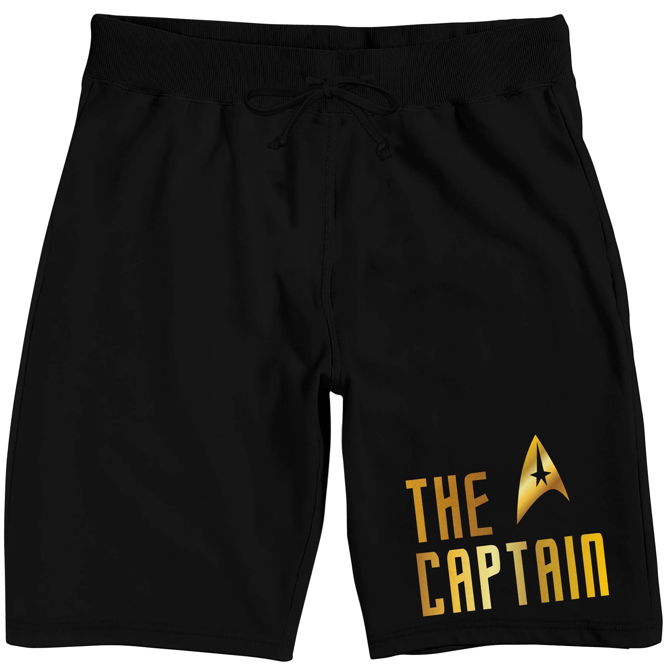 Star Trek Original Series The Captain Men's Black Sleep Pajama Shorts ...