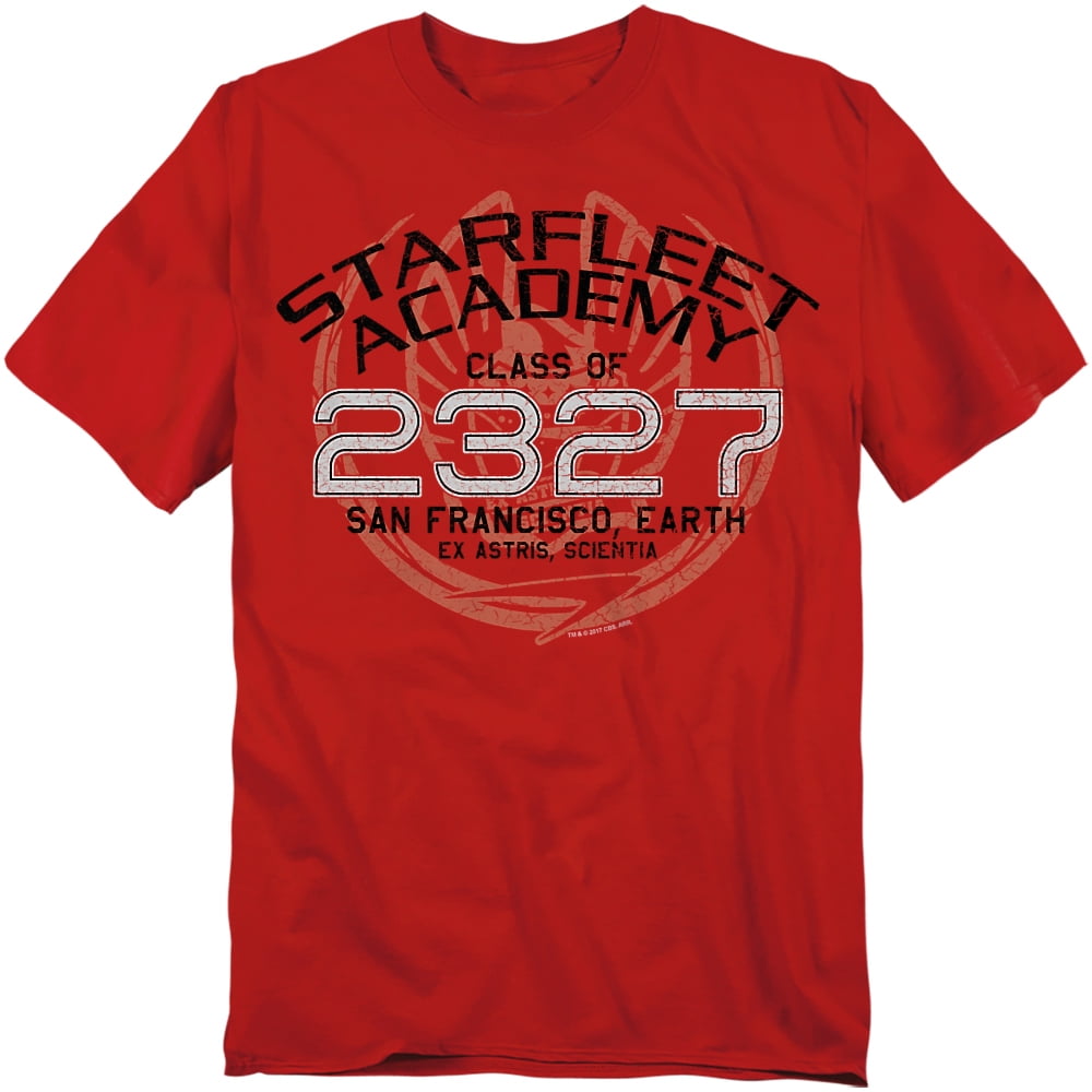 Star Trek Men's Picard Graduation T-shirt Medium Red - Walmart.com