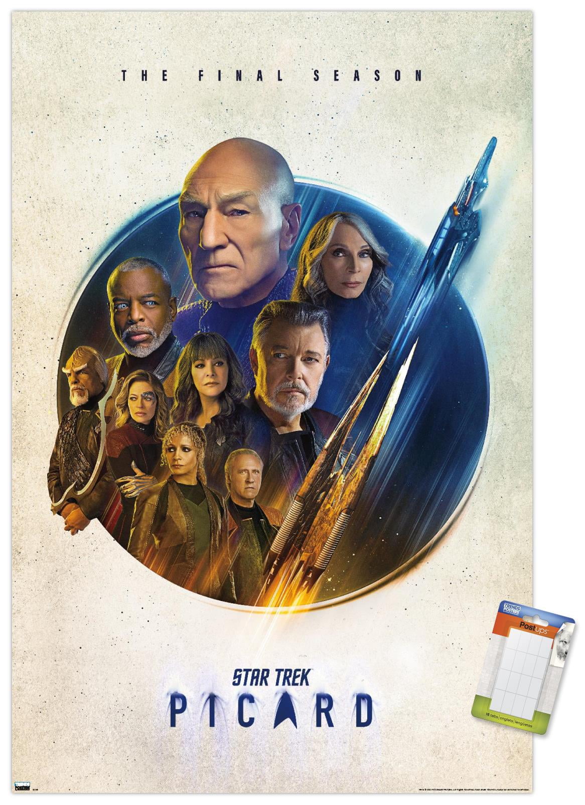 Star Trek: Picard - Key Art Wall Poster, 22.375" x 34" - Walmart.com