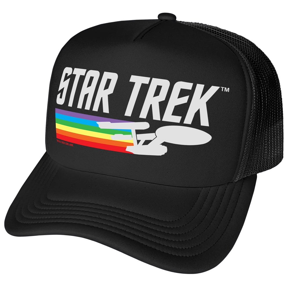 Star Trek Pride Foam Snapback Trucker Hat - Unisex for Men and Women ...
