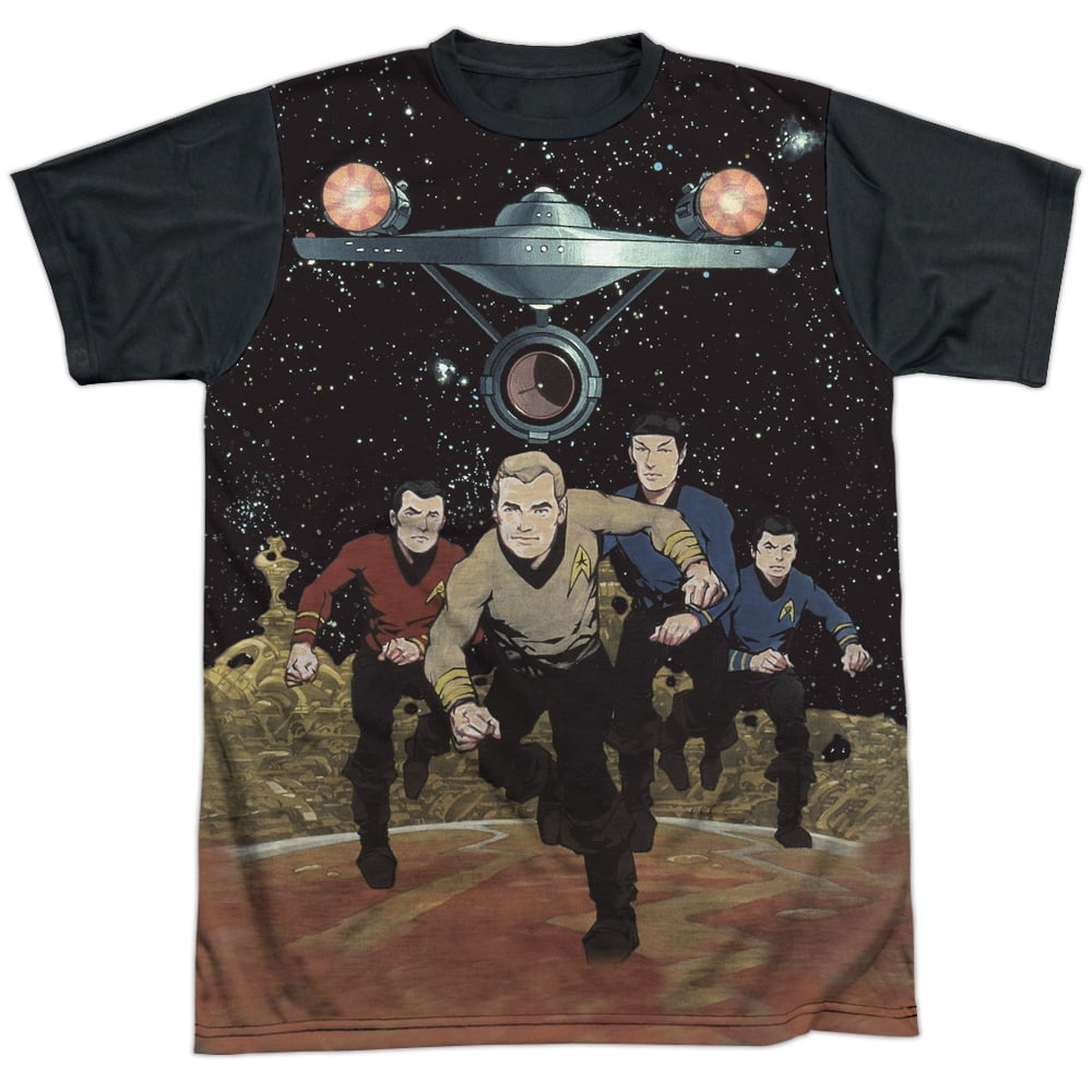 Star Trek Running Unisex Adult Halloween Costume Sublimated T Shirt ...