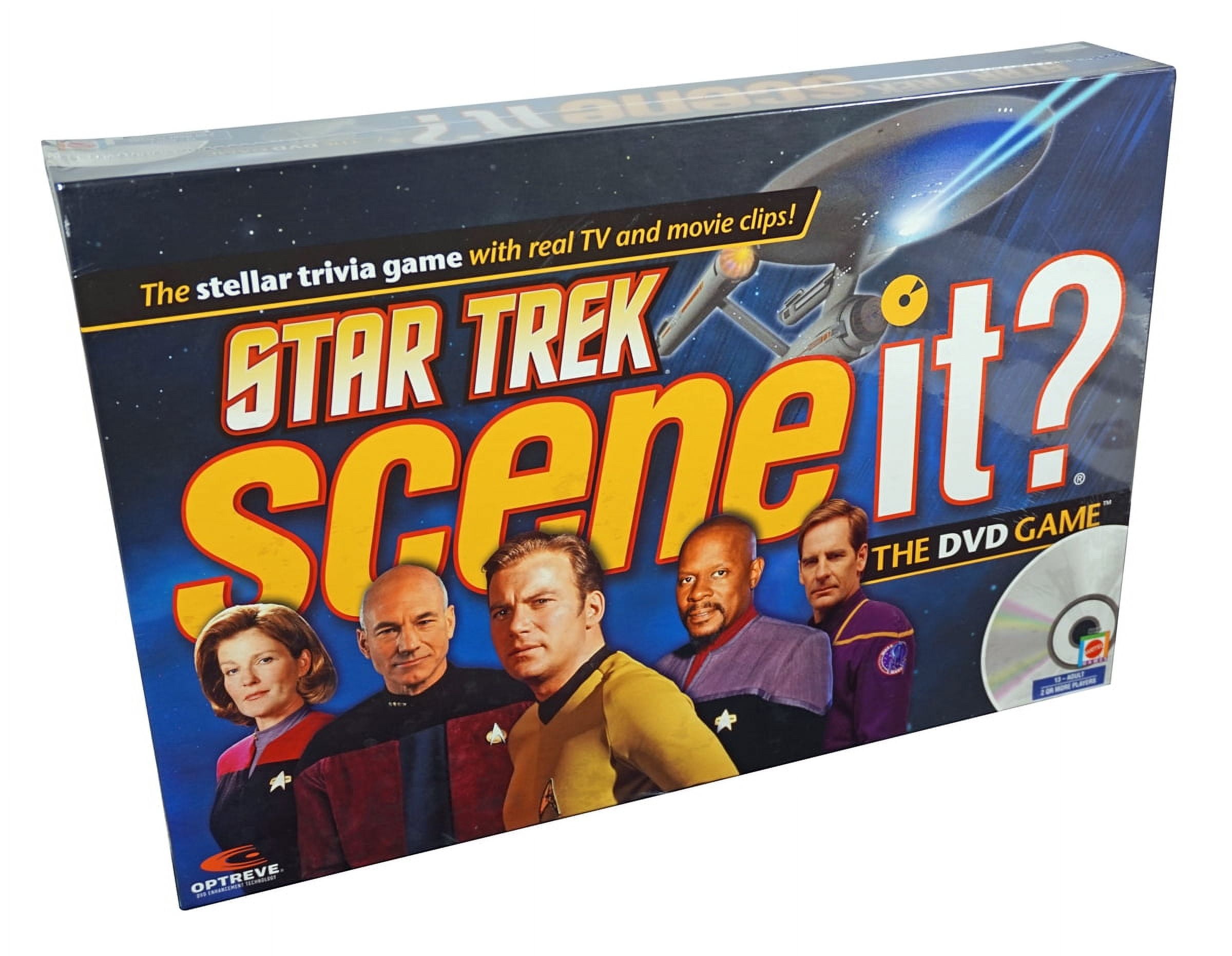 Star Trek Scene It - The DVD Trivia Game with Real TV and Movie Clips ...