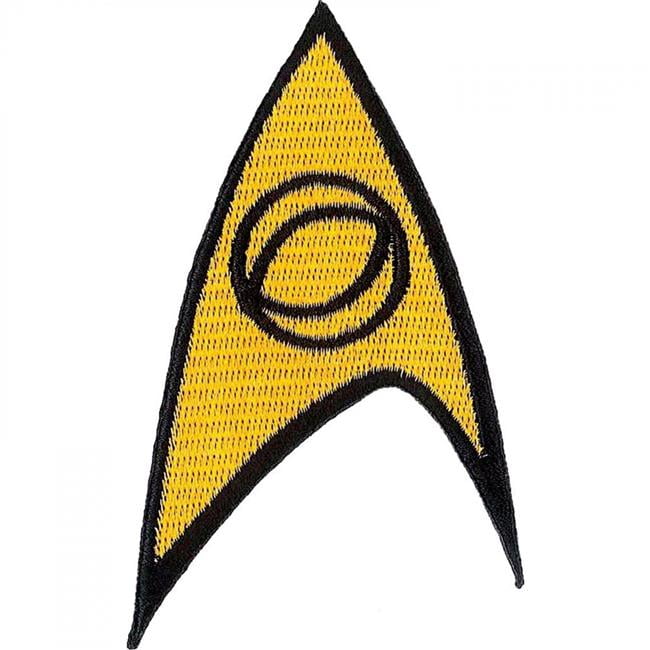 Star Trek 891053 Science Insignia Embroidered Patch - Walmart.com