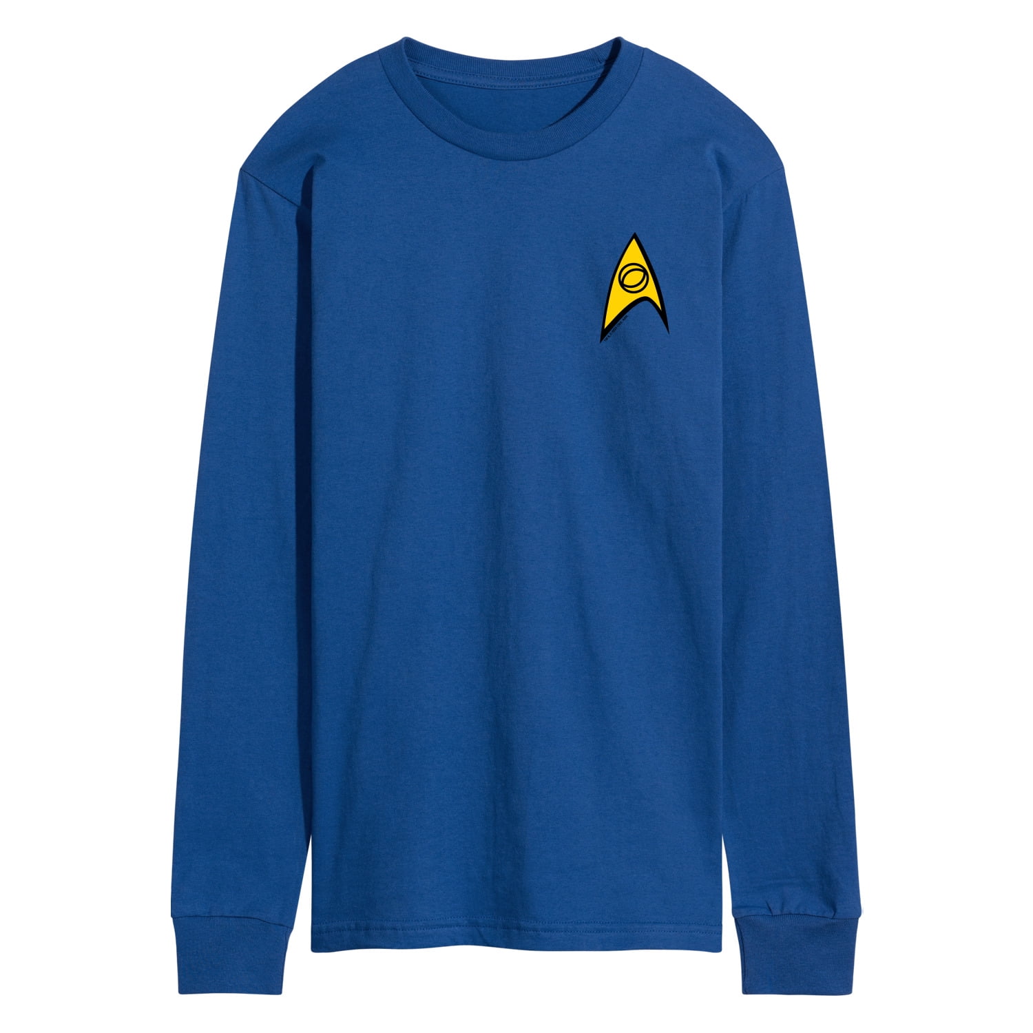 Star Trek - Sciences Delta Shield - Men's Long Sleeve Graphic T-Shirt ...