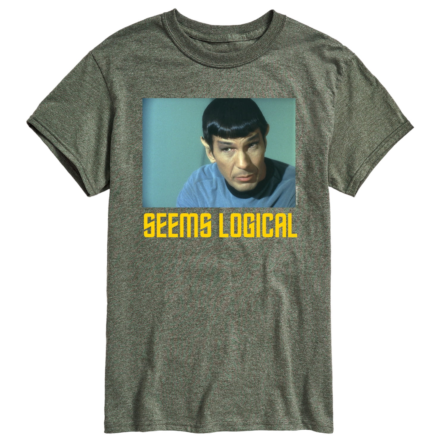 Star Trek - Spoc Seems Logical - Men's Short Sleeve Graphic T-Shirt - Walmart.com
