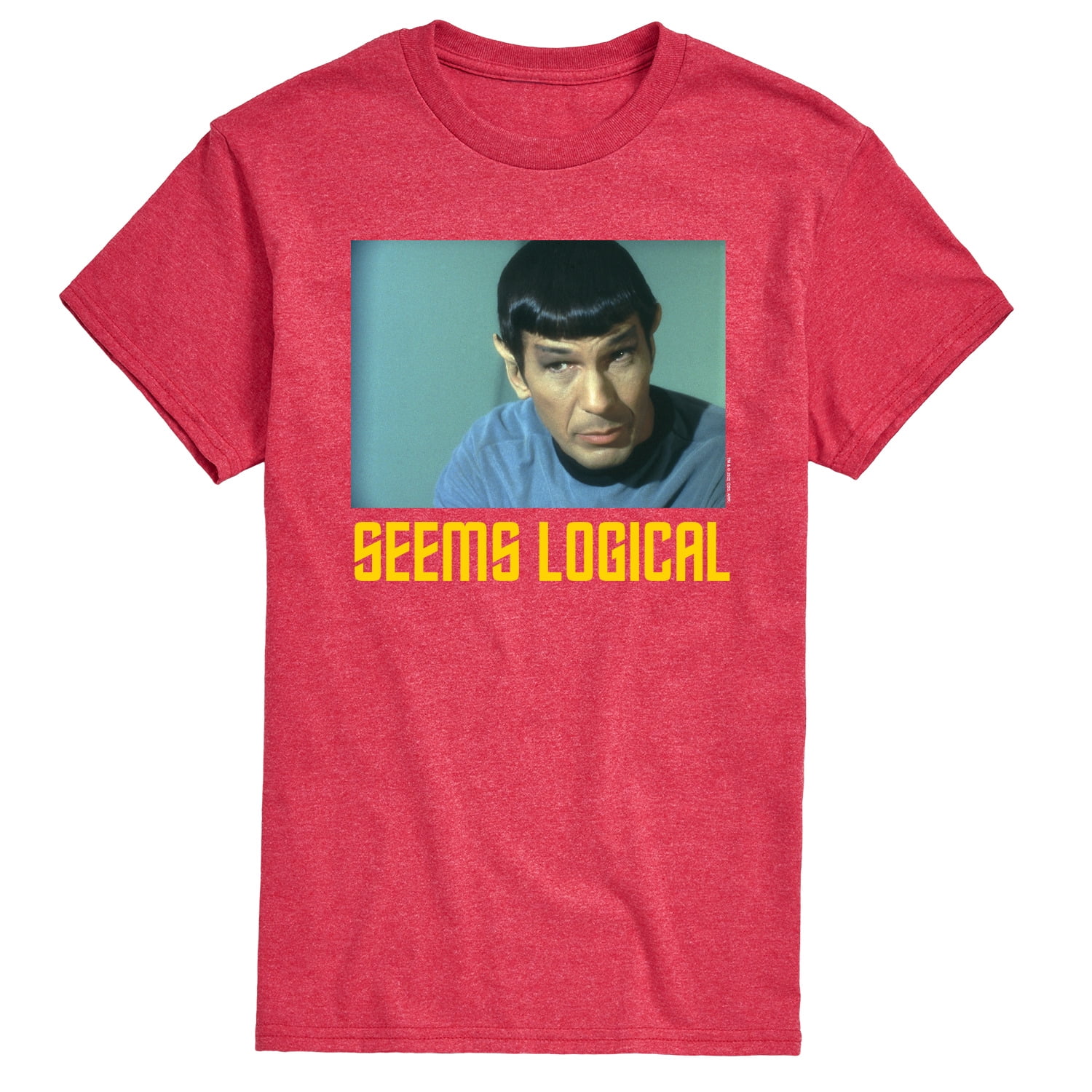 Star Trek - Spoc Seems Logical - Men's Short Sleeve Graphic T-Shirt ...