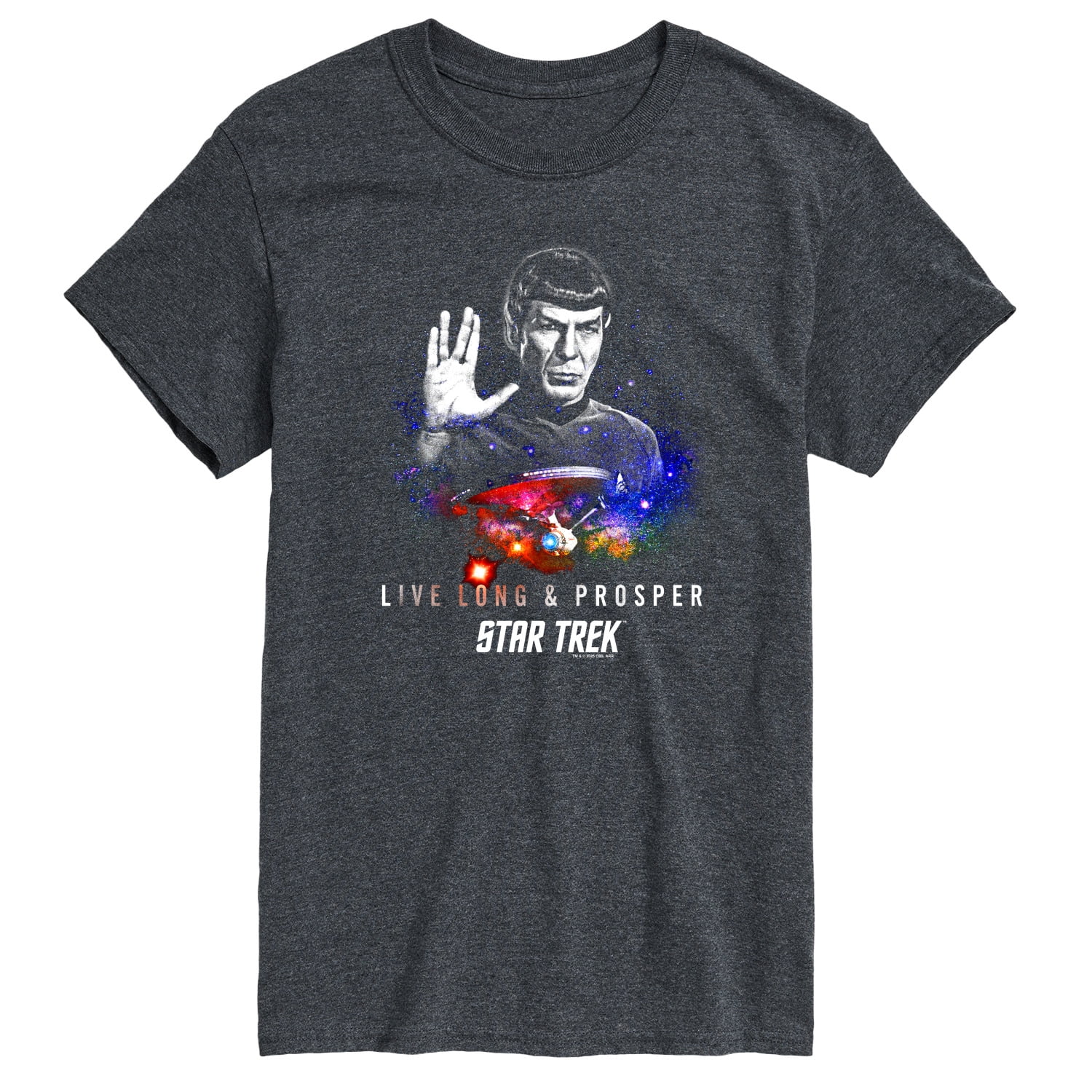 Star Trek - Spock Live Long Prosper - Men's Short Sleeve Graphic T ...