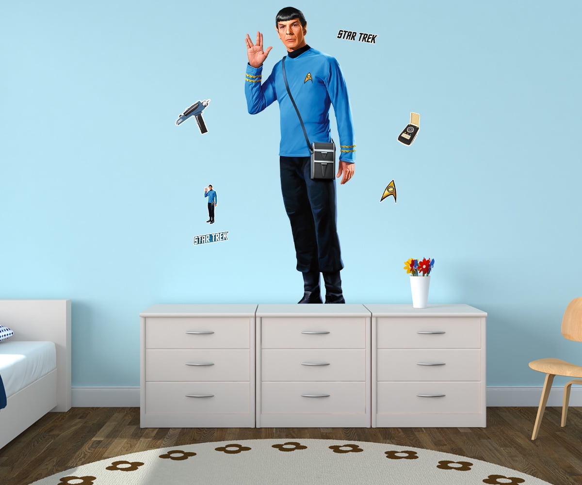 Star Trek Spock Movable Vinyl DIY Wall Art Stickers Set - Walls ...