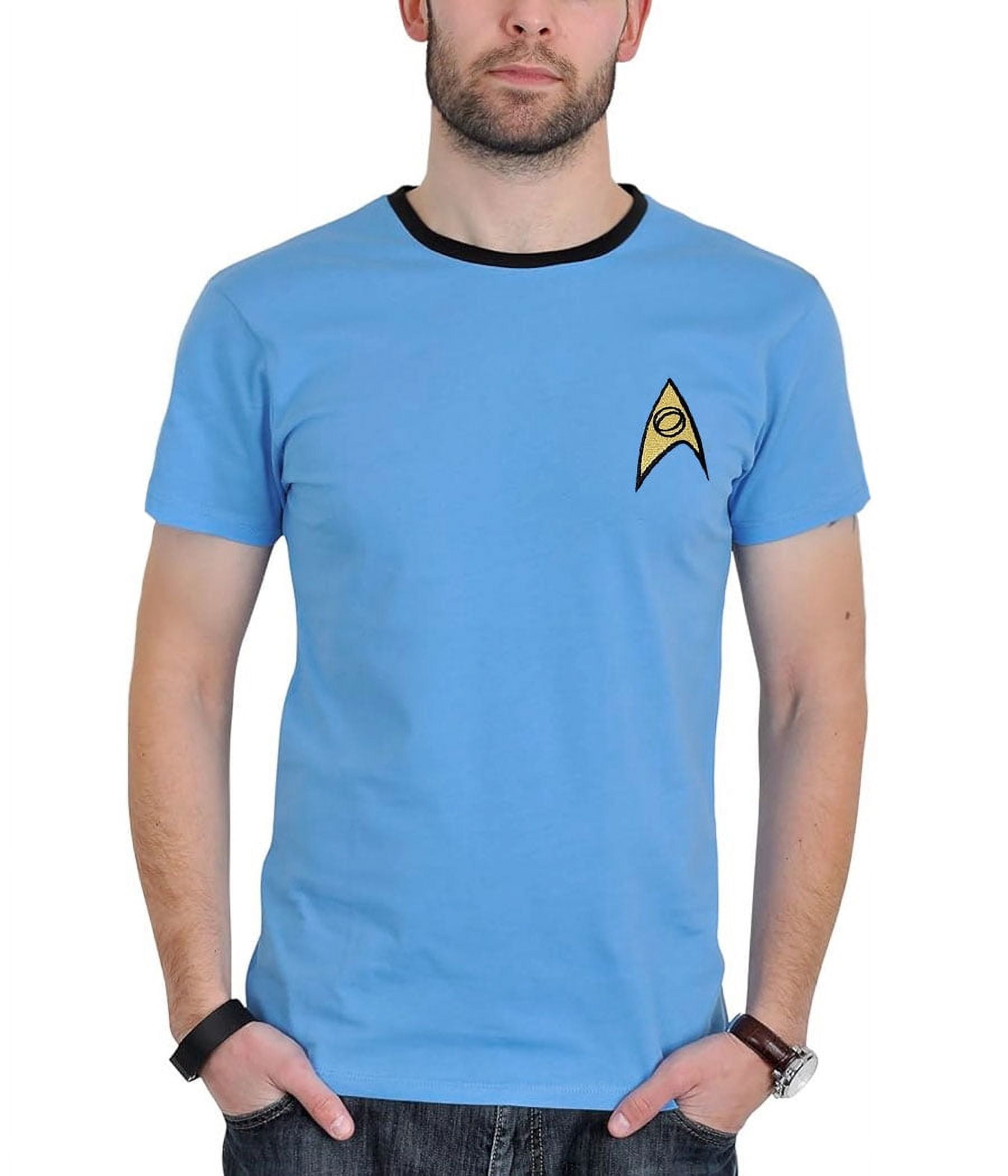 Star Trek Spock Science Uniform Badge Costume T-Shirt - Walmart.com