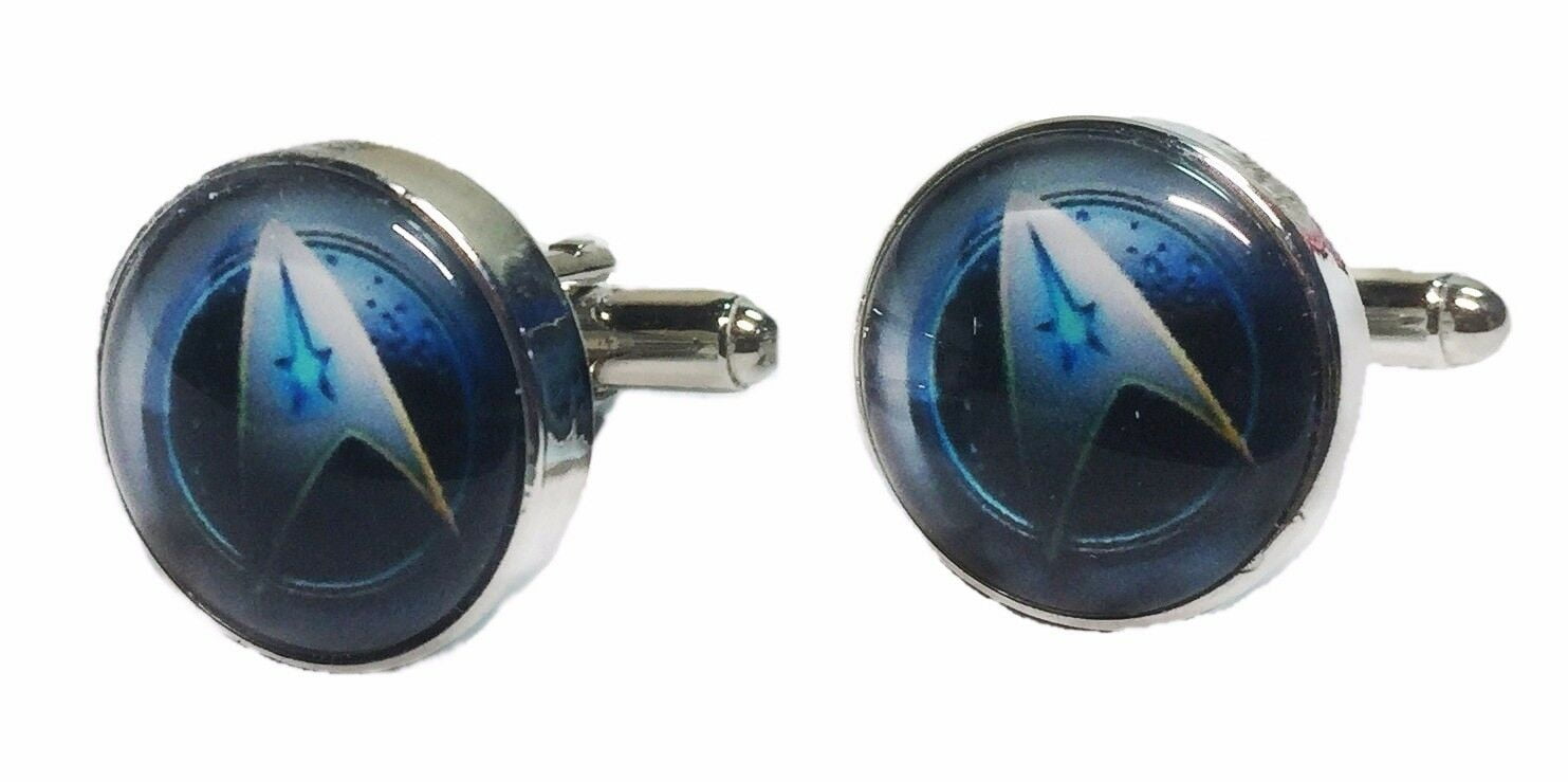 Star Trek Star Fleet Command Glass Dome Cufflinks - Walmart.com