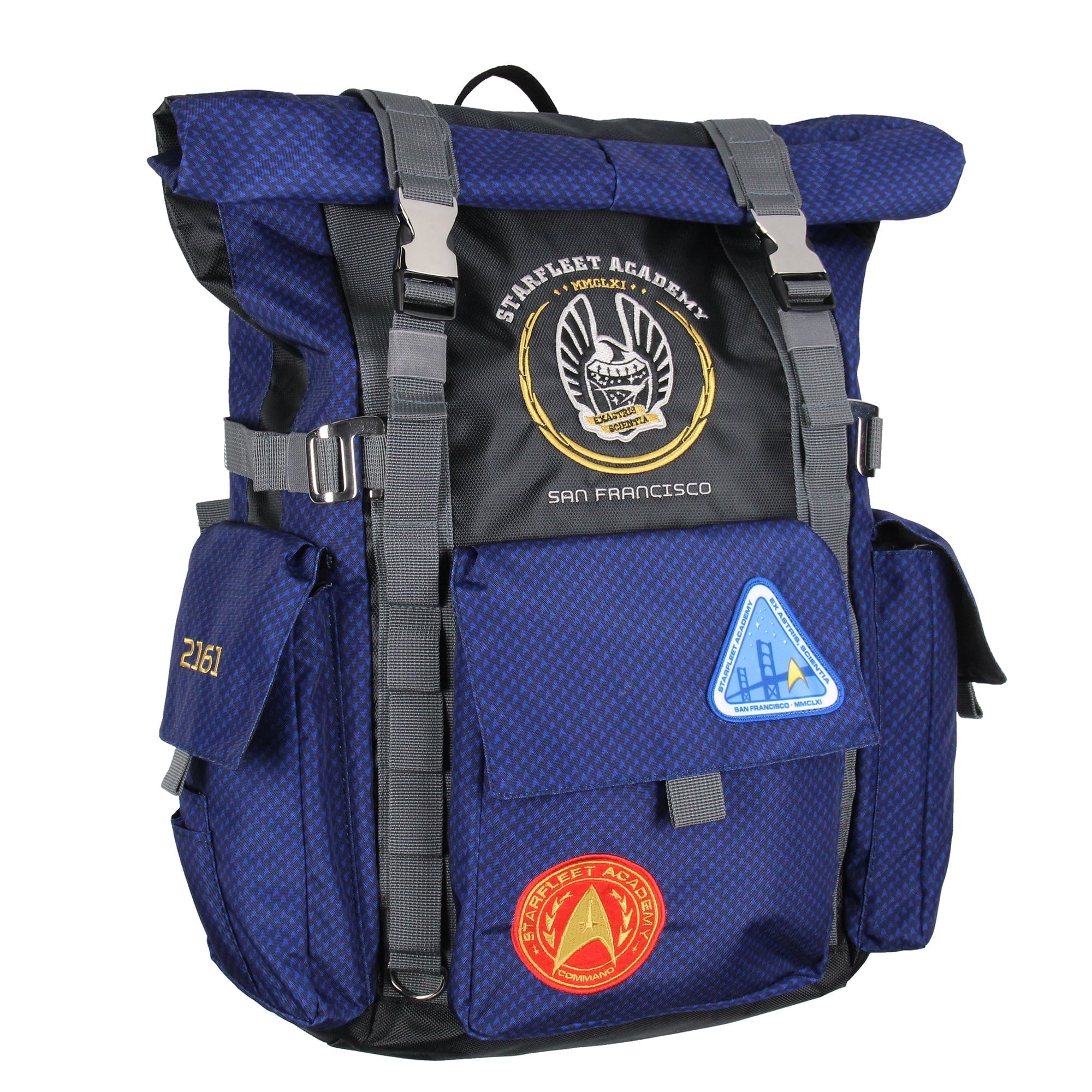 Star Trek Starfleet Academy Roll Top Hiking Gym Laptop School Travel ...