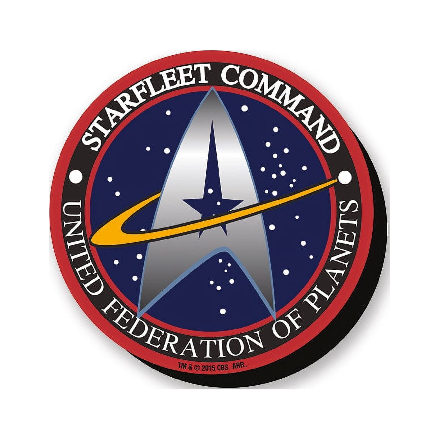 Star Trek Starfleet Command Logo Funky Chunky Magnet - Walmart.com