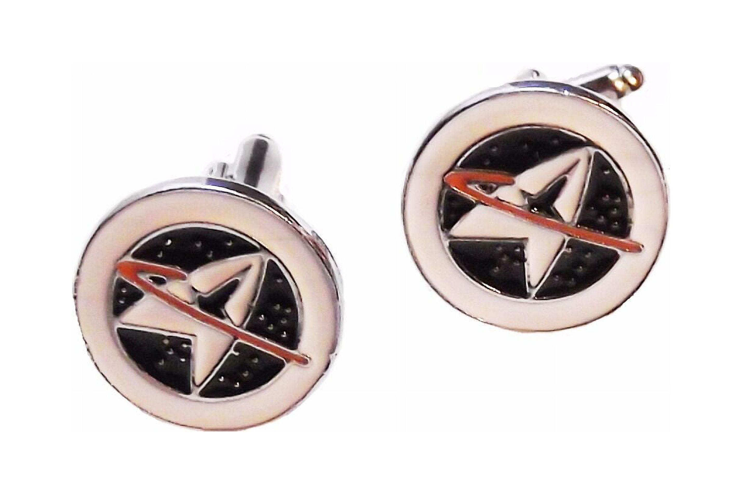 Star Trek Starfleet Command Metal/ Enamel Cufflinks - Walmart.com