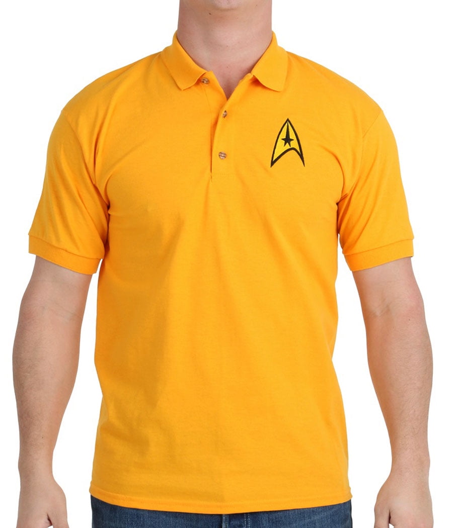 Star Trek Starfleet Command Uniform Polo Shirt - Walmart.com