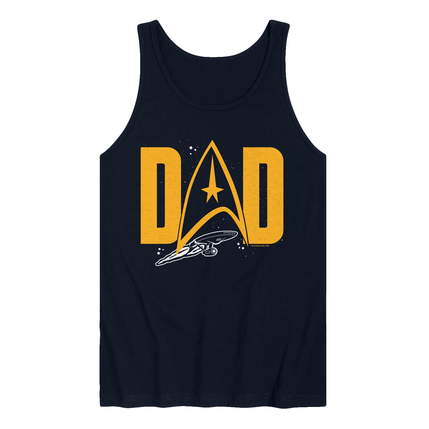 Star Trek - Starfleet Dad - Men's Sleeveless Graphic Tank - Walmart.com