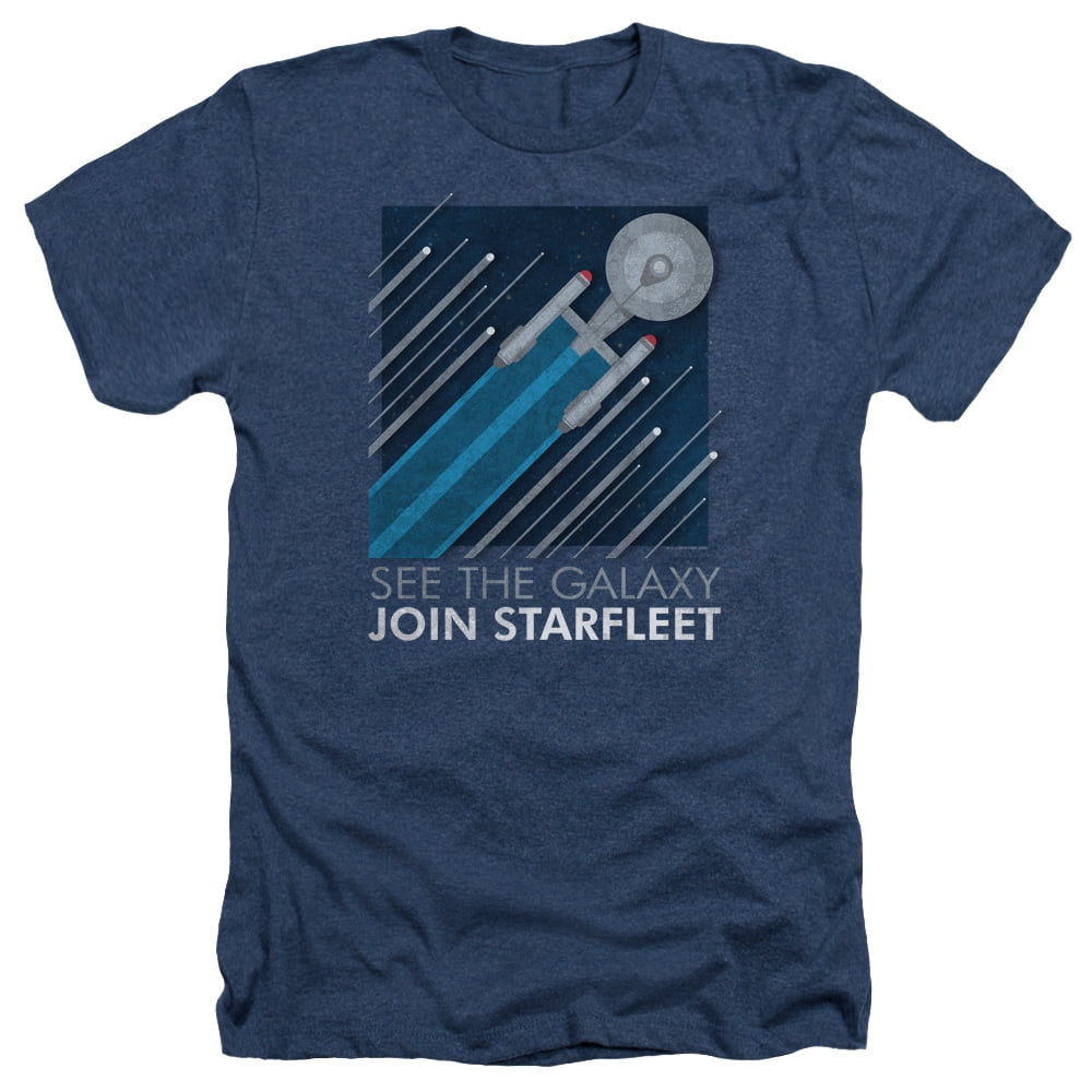 Star Trek - Starfleet Recruitment Poster - Heather Short Sleeve Shirt ...