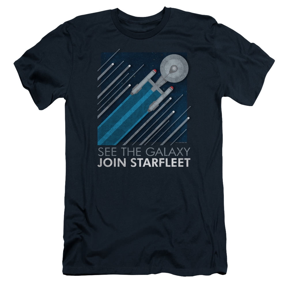 Star Trek - Starfleet Recruitment Poster - Premium Slim Fit Short ...