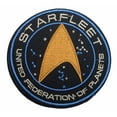 Star Trek Starfleet UFP Command 3.5" Wide Iron-On Embroidered Patch ...