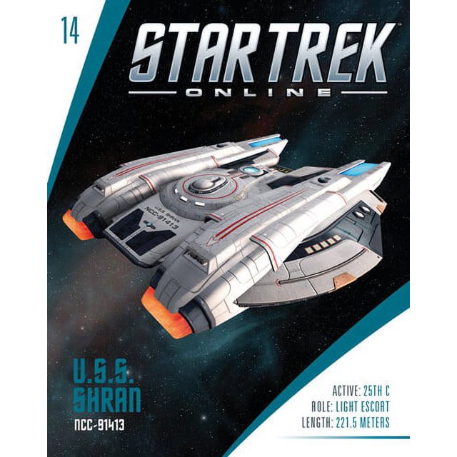 Star Trek Starships - Shran-Class Federation Light - Walmart.com