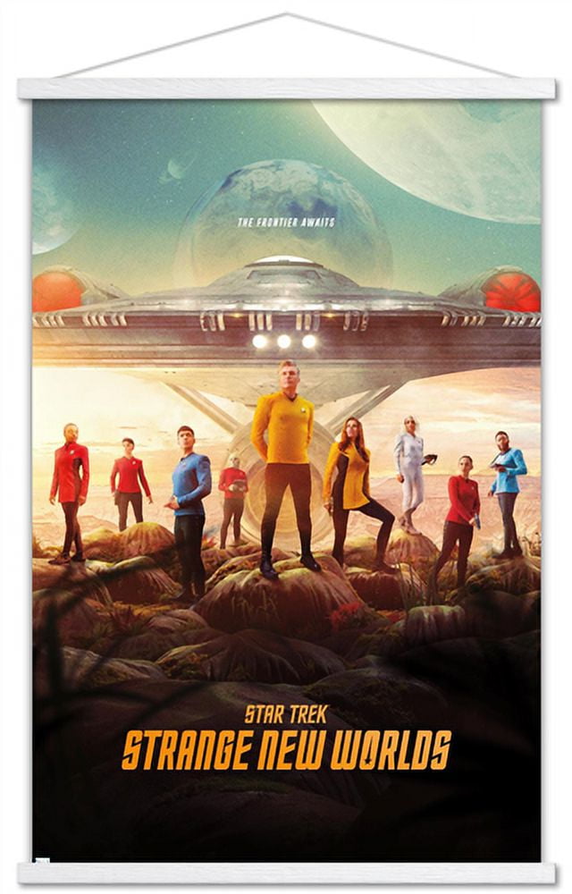 Star Trek: Strange New Worlds - Key Art Wall Poster with Magnetic Frame ...