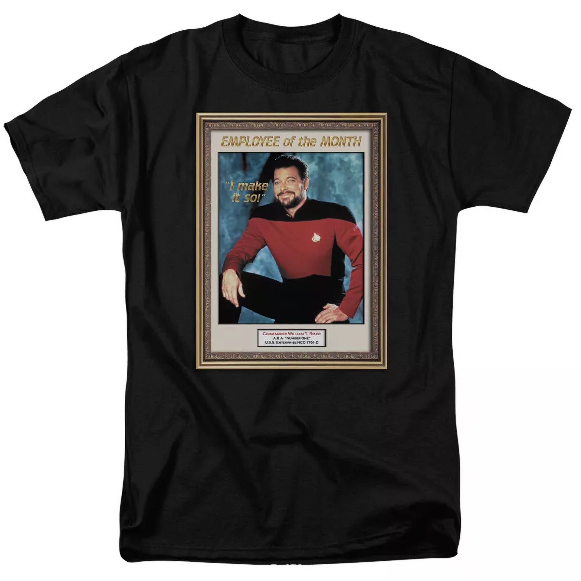 Star Trek TNG "Employee Of The Month" T-Shirt - Walmart.com