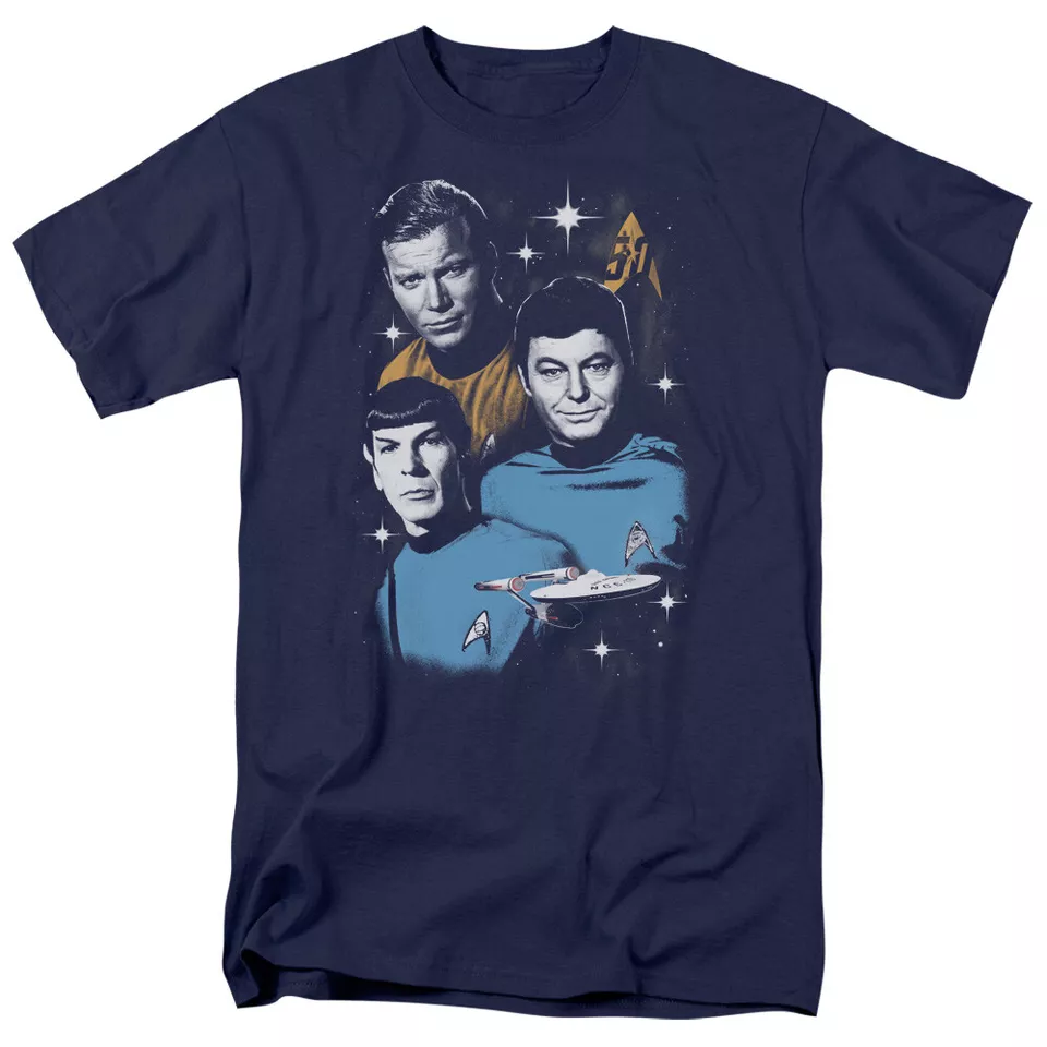 Star Trek TOS "All Star Crew" T-Shirt - Walmart.com