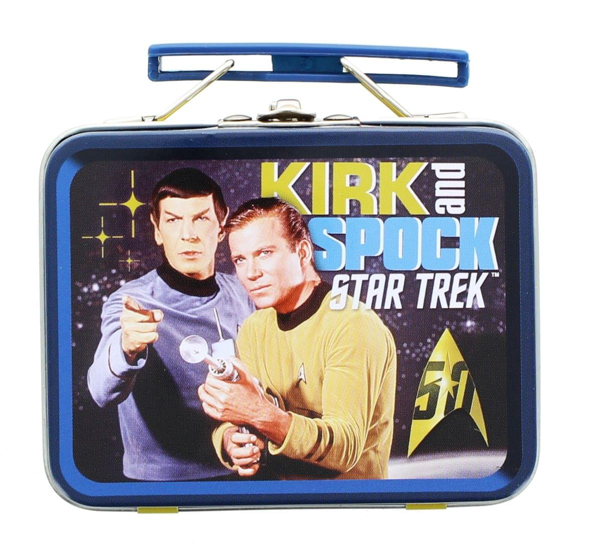 Star Trek: TOS Kirk & Spock Mini Tin Lunch Box - Walmart.com