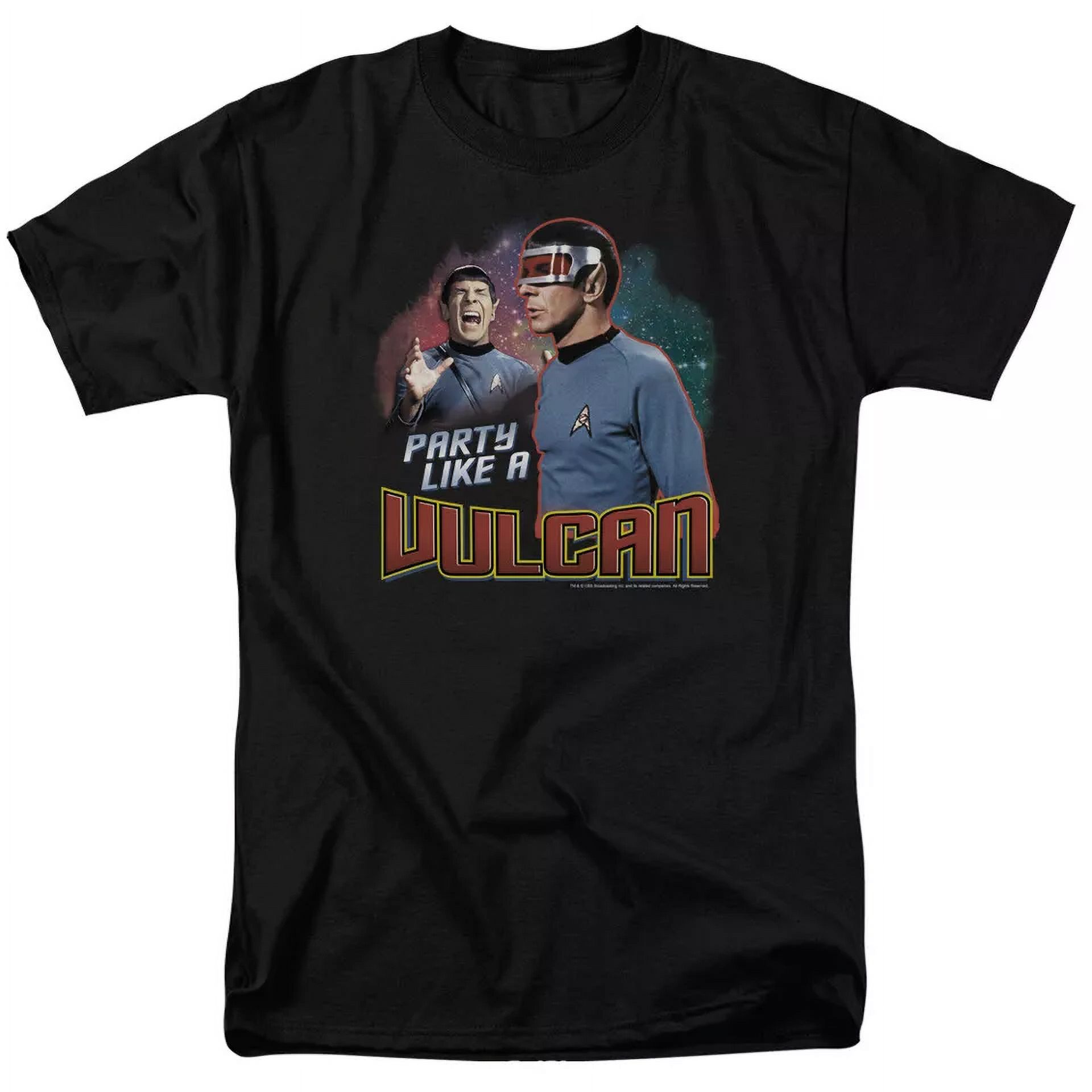 Star Trek TOS "Party Like A Vulcan" T-Shirt - Walmart.com