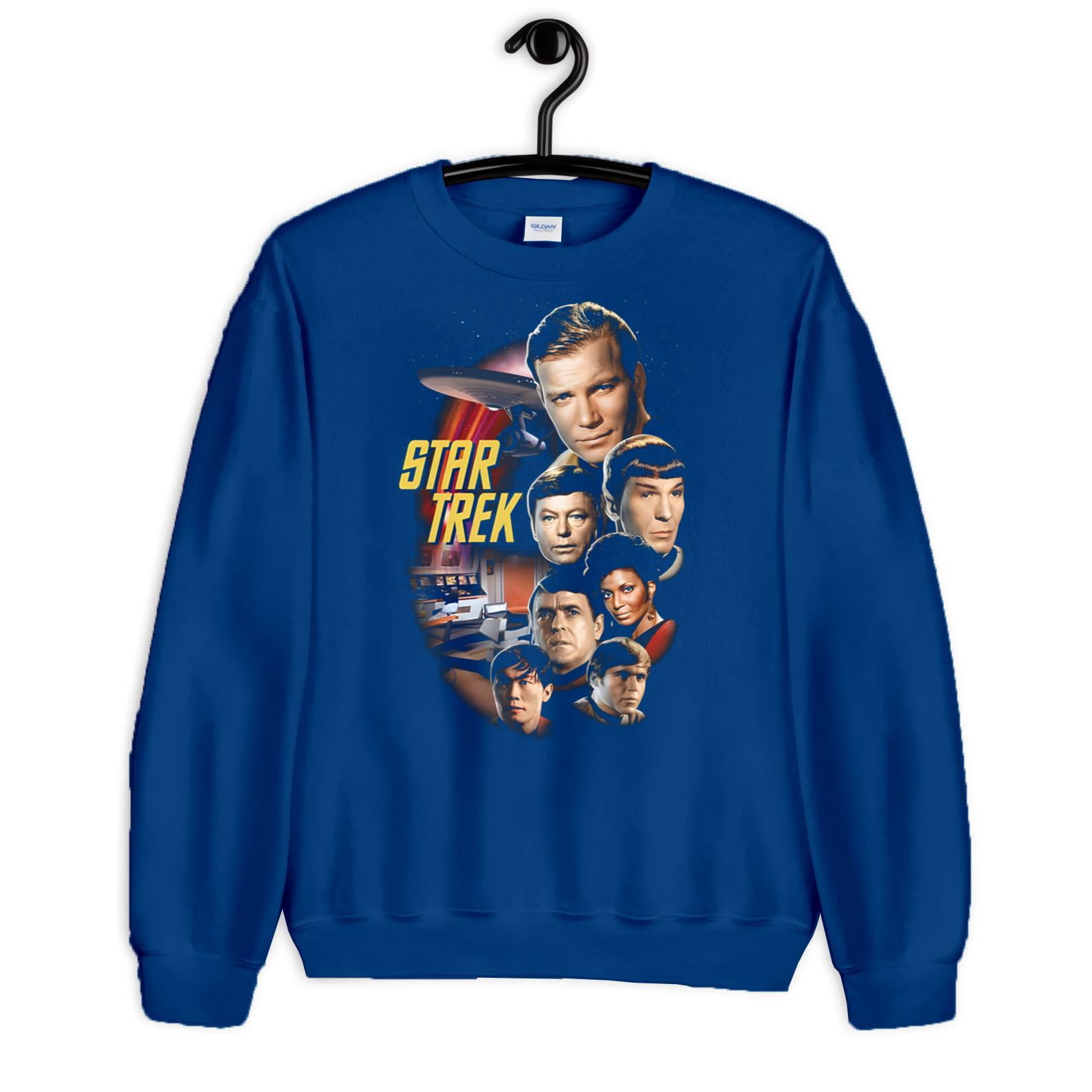 Star Trek The Classic Crew Original Series TOS Licensed Adult T-Shirt ...