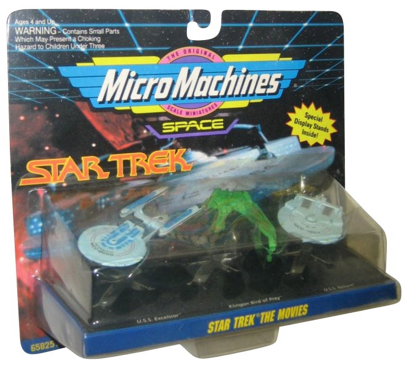 Star Trek The Movies Micro Machines Toy Set - (U.S.S. Excelsior ...