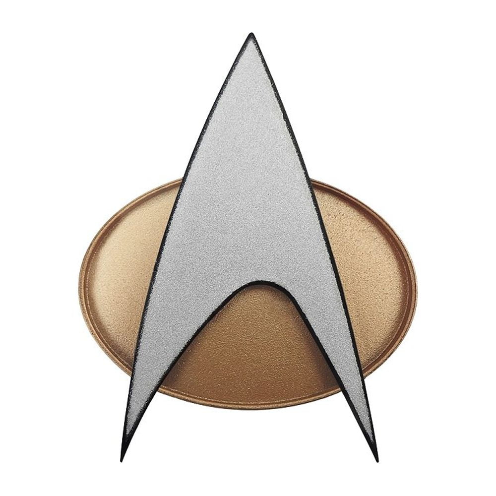 Star Trek The Next Generation Chirping Communicator Badge, TNG ComBadge ...