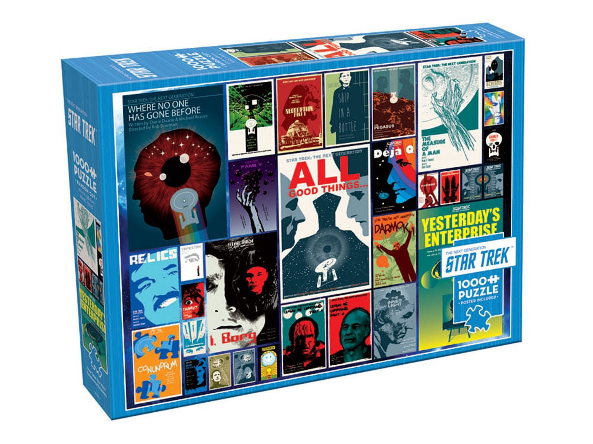 Star Trek: The Next Generation Episodes Jigsaw Puzzle, 1000-Pieces ...