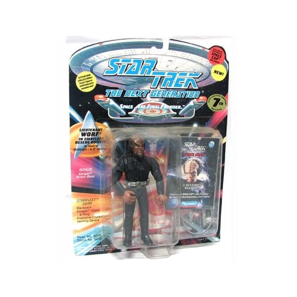Star Trek The Next Generation Lieutenant Worf in Starfleet Rescue ...